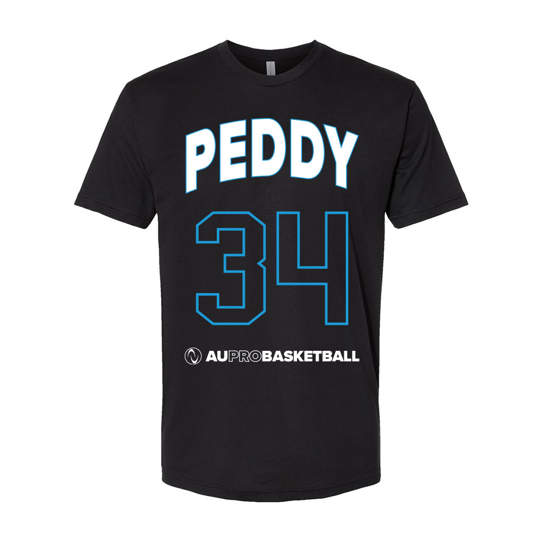 AU BB Player Name and Number Tee, Shey Peddy 34 – Athletes Unlimited